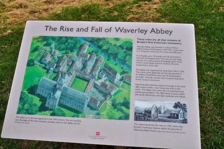 Regal Ruin: Waverley Abbey – a treasure lost