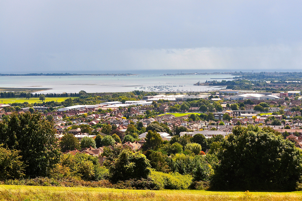 The best view of The Solent: Portsdown Hill